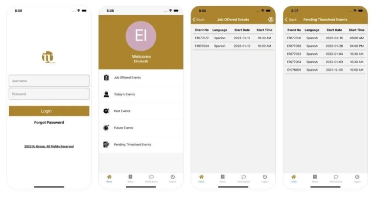 Interpreters Unlimited App For Interpreter Use